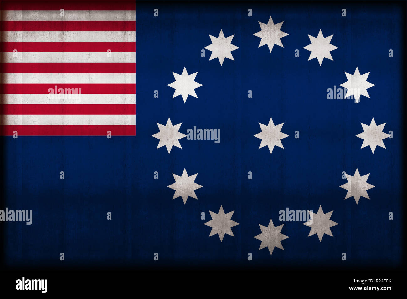 Easton Pennsylvania rusty flag illustration. Usable for background and ...