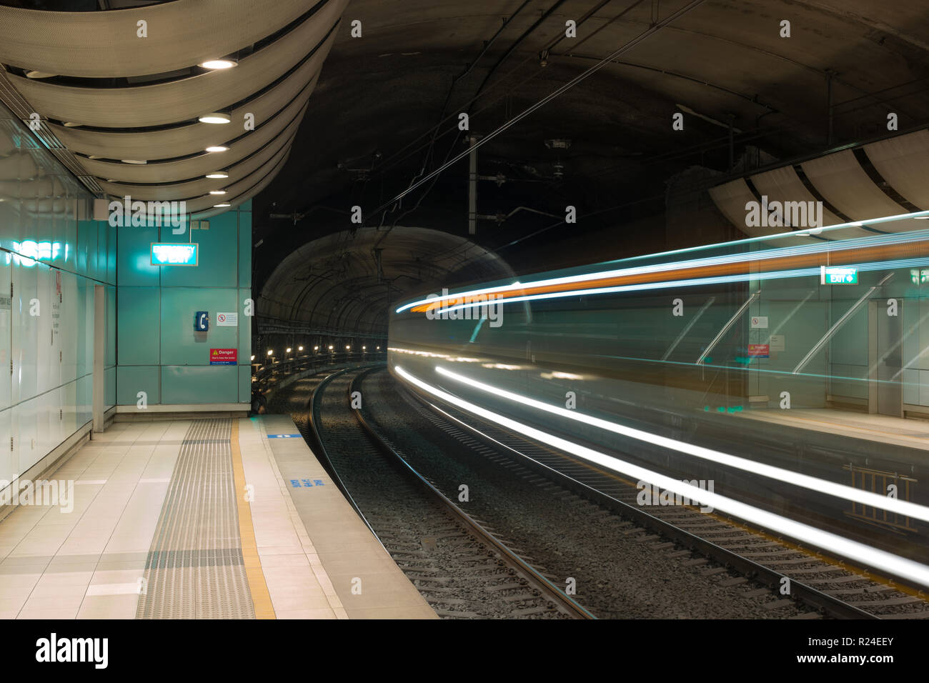 Sydney subway hi-res stock photography and images - Alamy