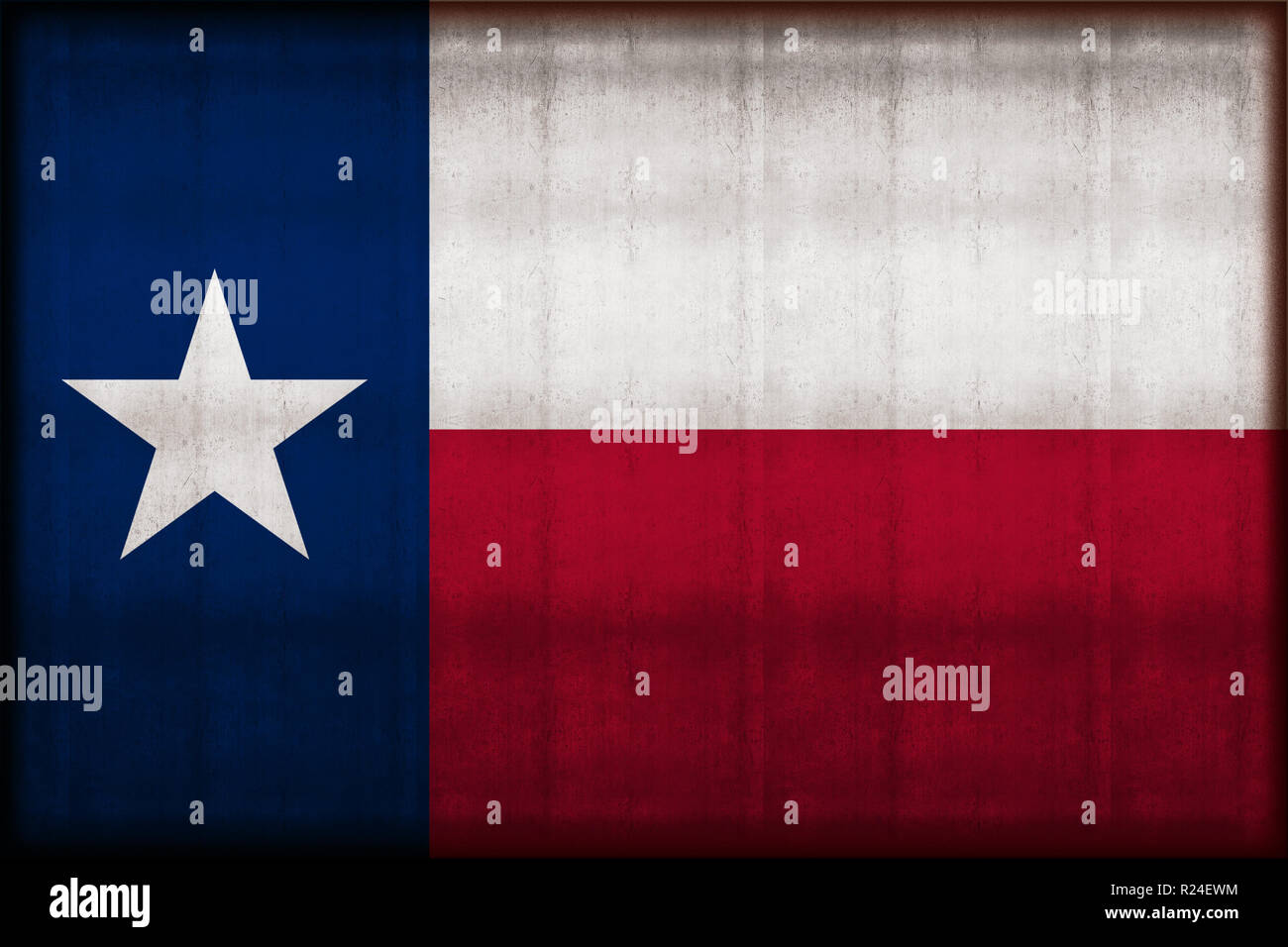 Texas rusty flag illustration. Usable for background and texture Stock ...