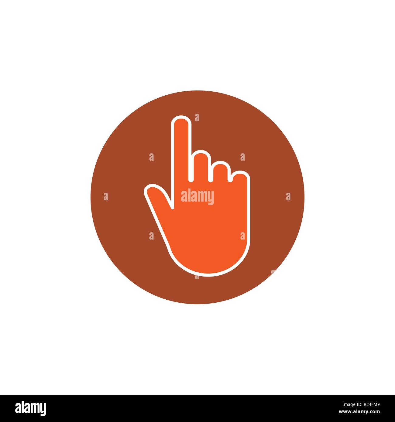 Click here vector hi-res stock photography and images - Alamy