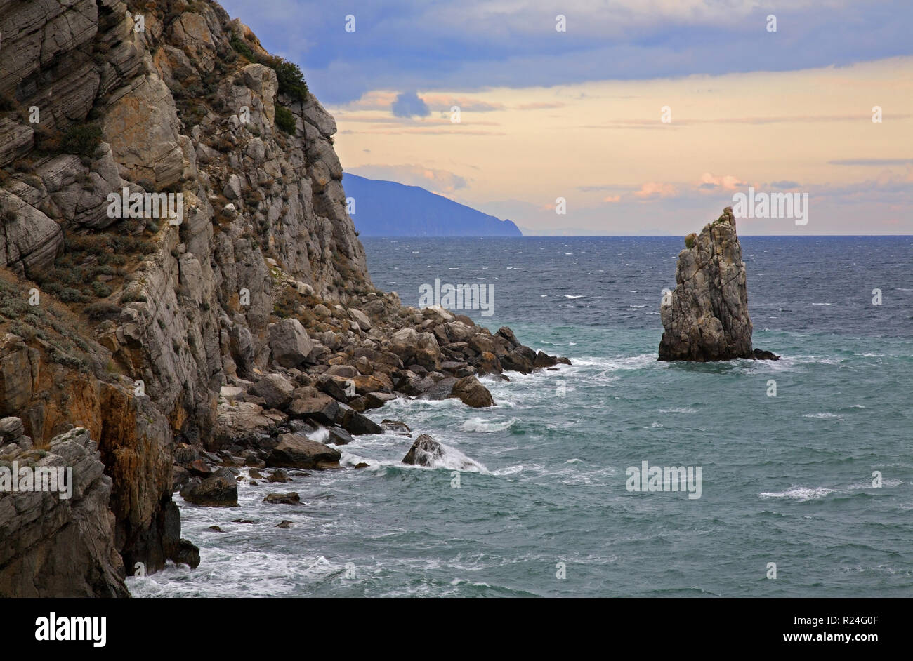 Landscape in gaspra near hi-res stock photography and images - Alamy