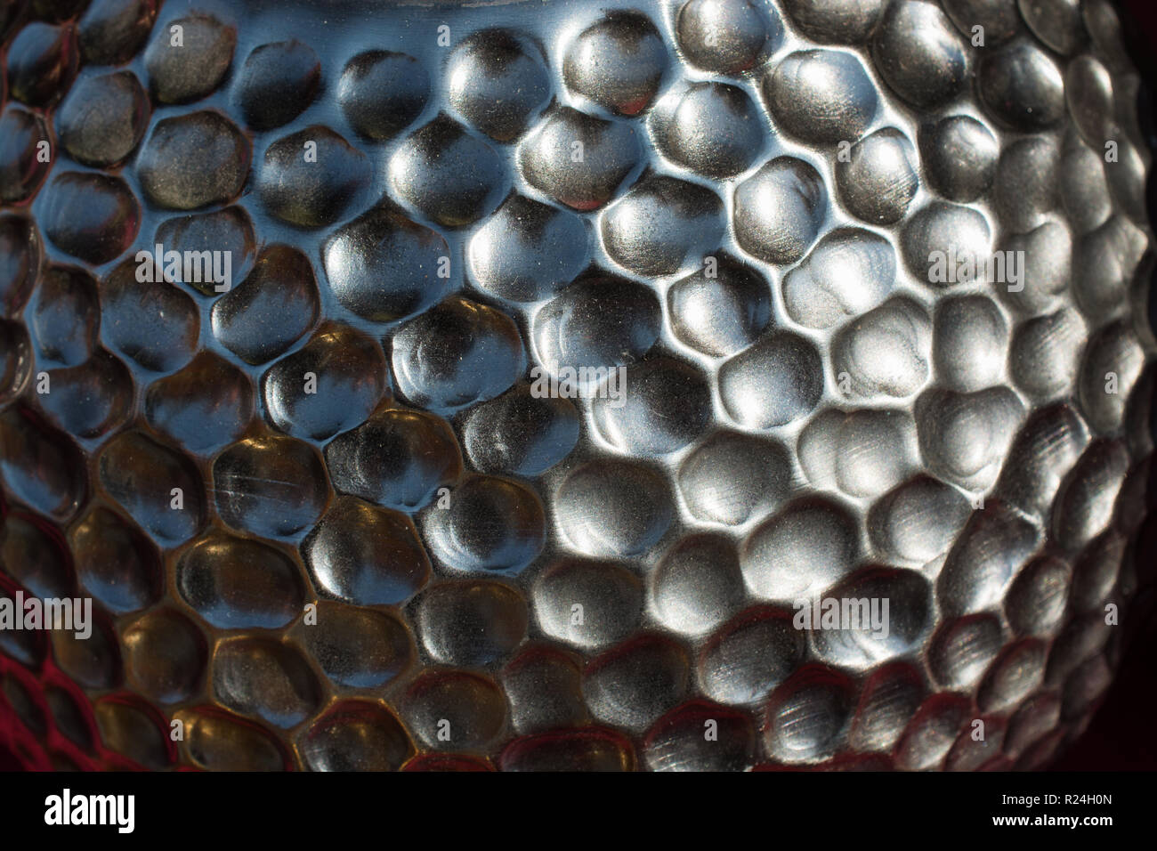 Example of art patterns applied on metals Stock Photo - Alamy