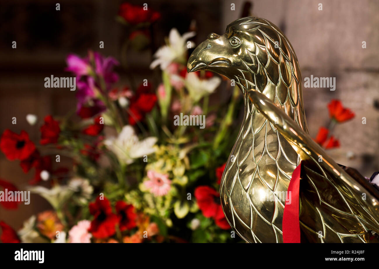 The interior of St Cuthbert's Church, Norham on the English Scottish ...