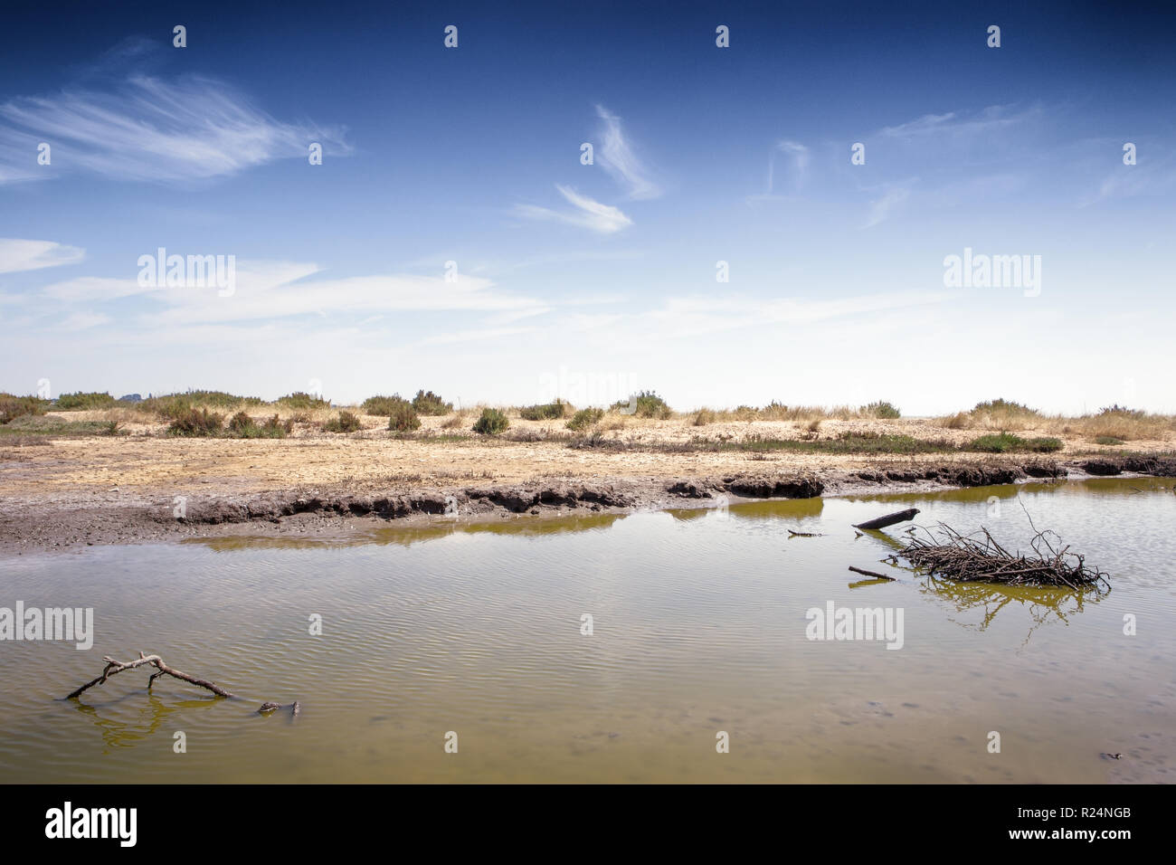 landscape images taken from a walk around the island of east mersea in ...