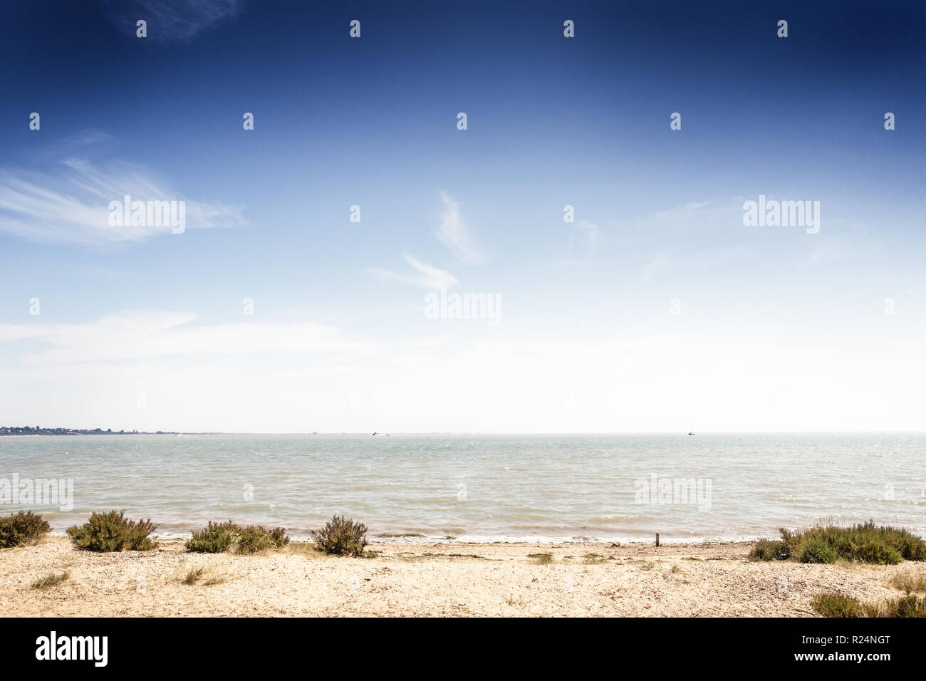 landscape images taken from a walk around the island of east mersea in ...