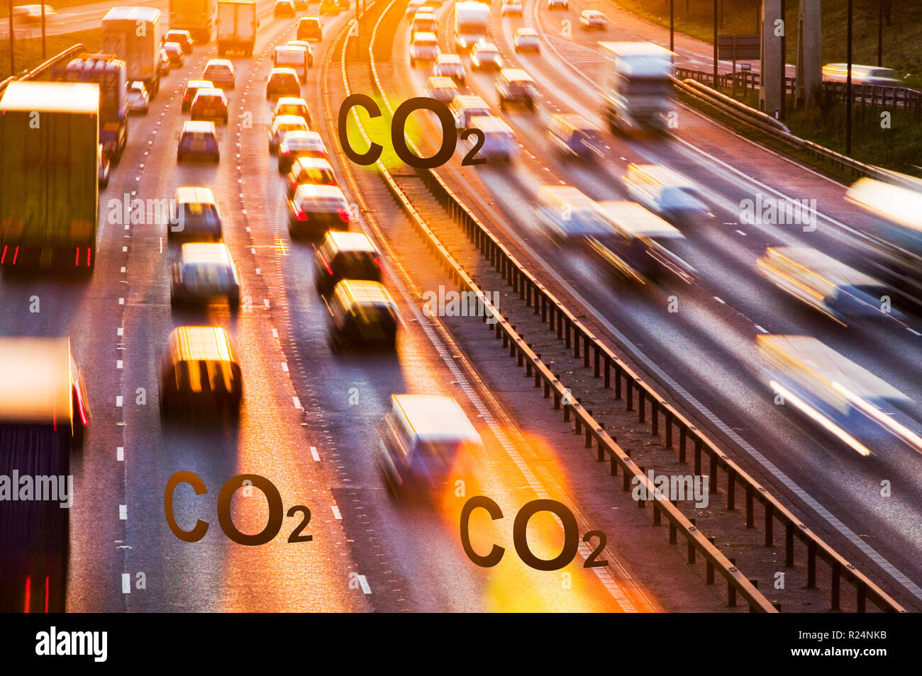 Manchester traffic pollution hi-res stock photography and images - Alamy