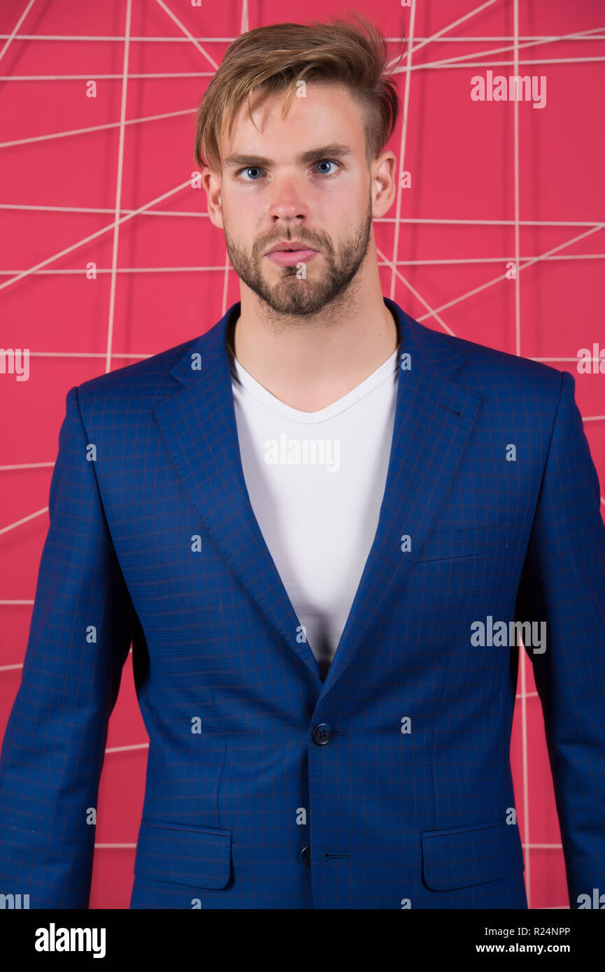Menswear And Stylish Wardrobe Concept Man Or Businessman Wear Classic