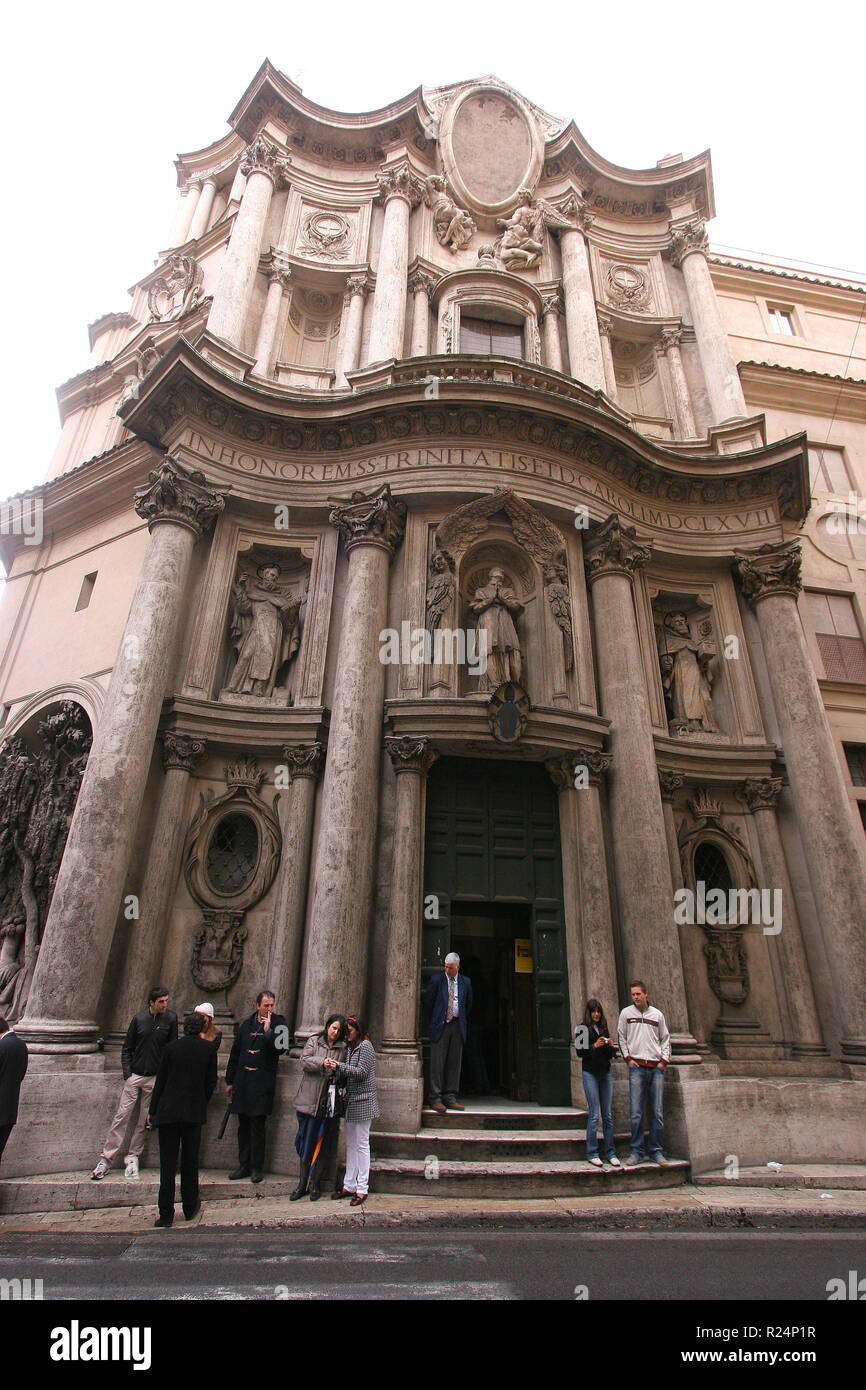 San Carlo Alle Quattro Fontane Exterior