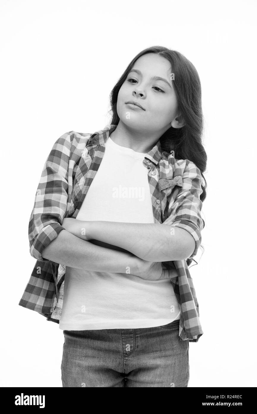 Arrogant girl Black and White Stock Photos & Images - Alamy