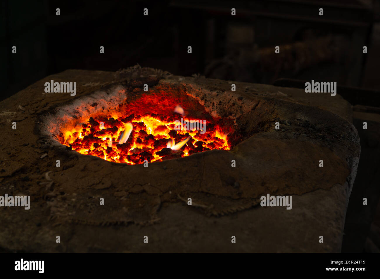 Metal melting furnace hi-res stock photography and images - Alamy