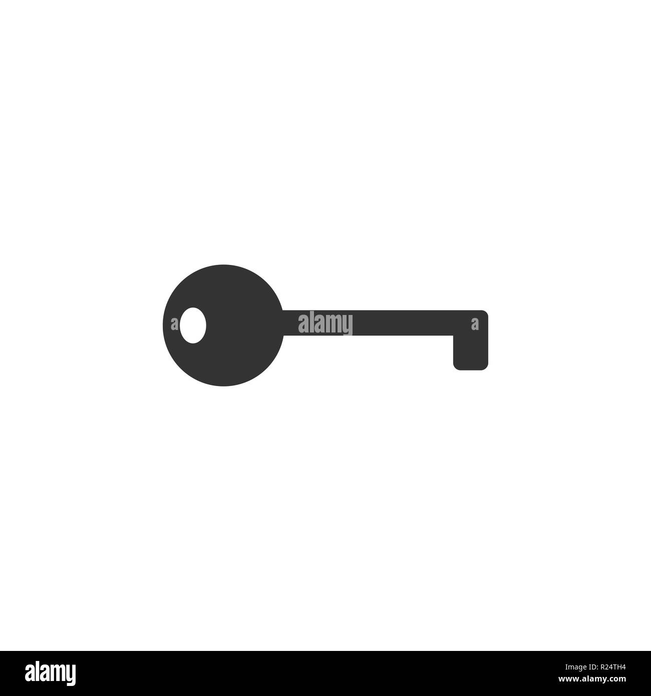 Access, key icon Vector illustration flat Stock Vector Image & Art - Alamy