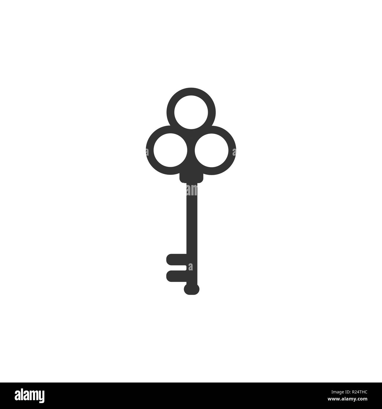 Access, key icon Vector illustration flat Stock Vector Image & Art - Alamy