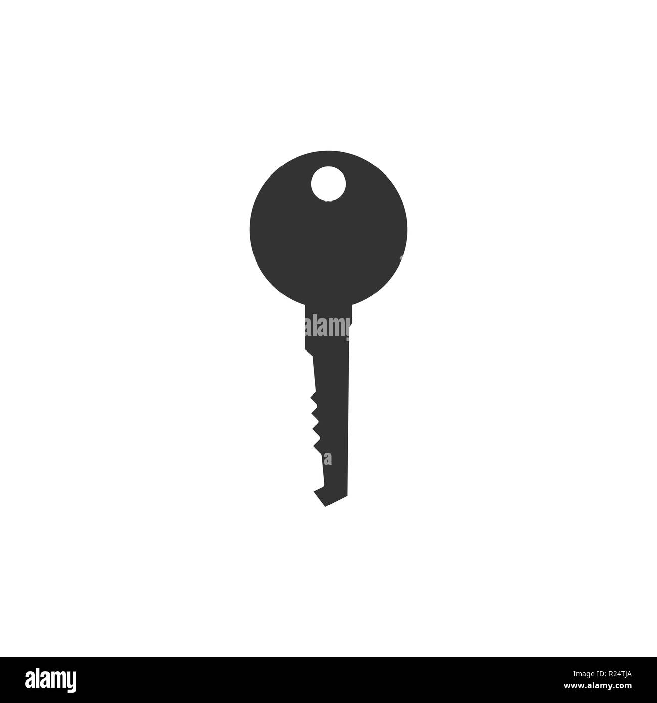 Access, key icon Vector illustration flat Stock Vector Image & Art - Alamy