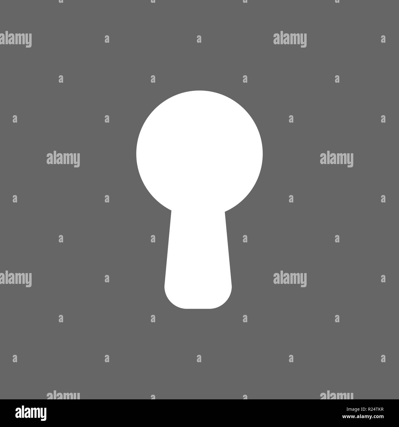 Keyhole silhouette hi-res stock photography and images - Alamy