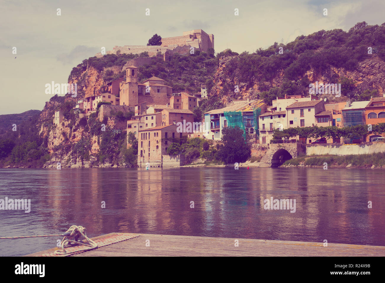 Miravet ancient Castle is model of the Templar architecture in Europe ...