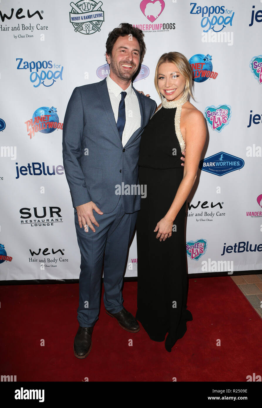 Los Angeles, Ca, USA. 15th Nov, 2018. Beau Clarke and Stassi Schroeder ...