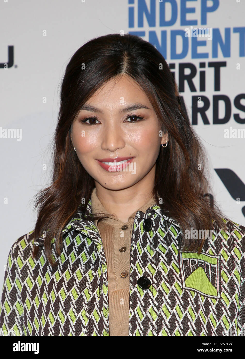 Hollywood, Ca. 16th Nov, 2018. Gemma Chan, at the 34th Film Independent ...