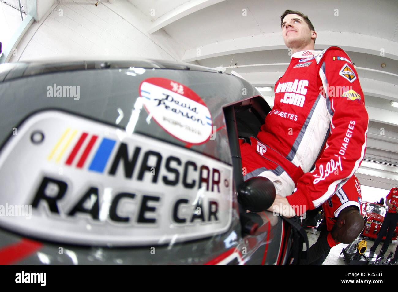 Homestead, Florida, USA. 16th Nov, 2018. Ryan Reed (16) hangs out in ...