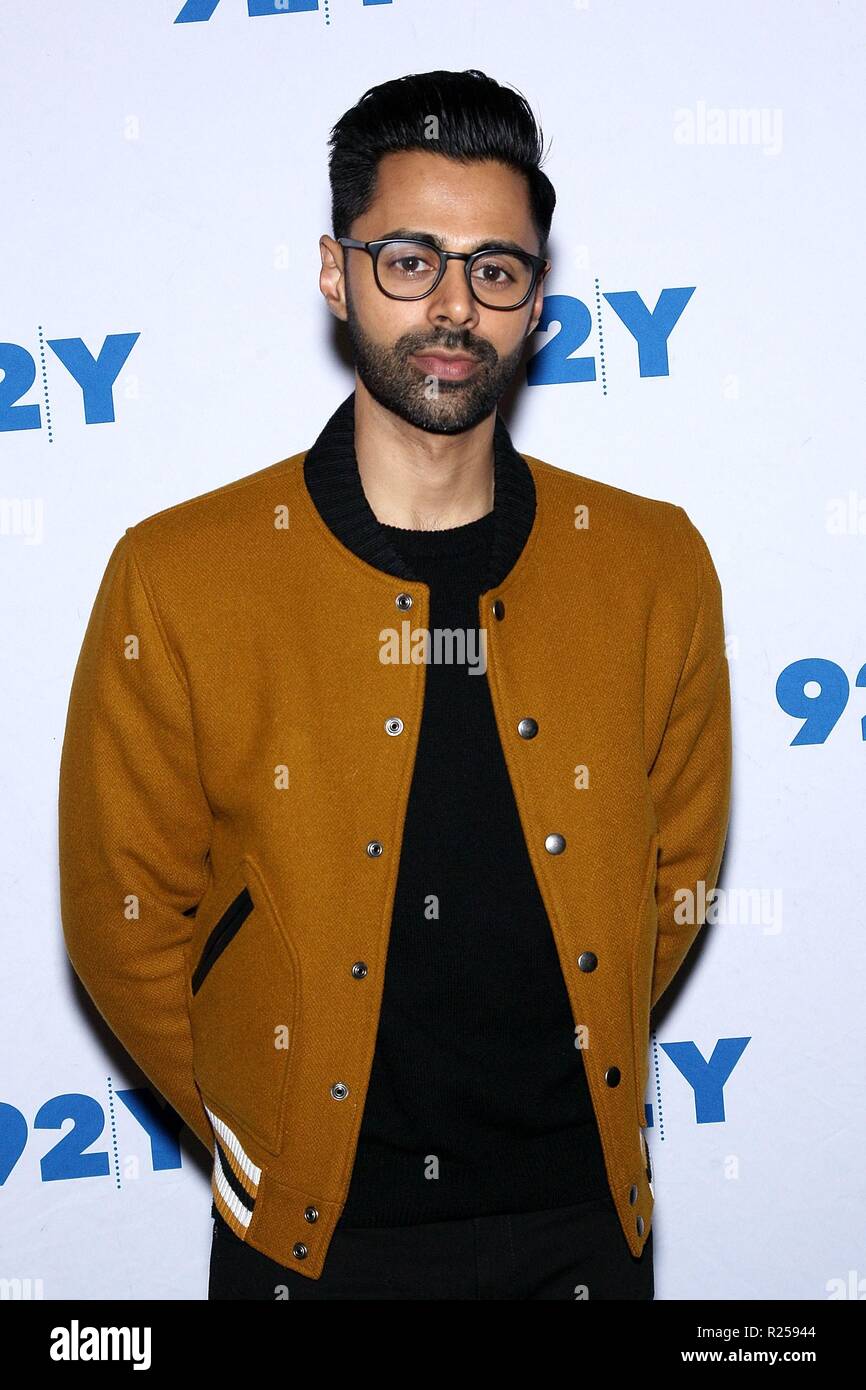 New York, NY, USA. 16th Nov, 2018. Hasan Minhaj at arrivals for Hasan ...