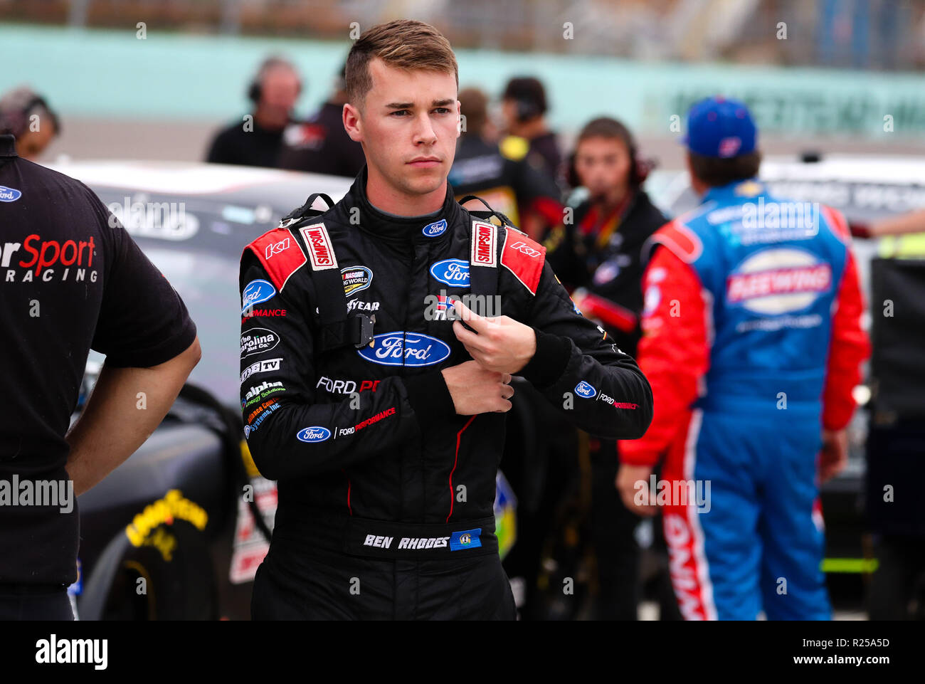 Homestead, Fla, USA. 16th Nov, 2018. Ben Rhodes, driver of the (41) The ...