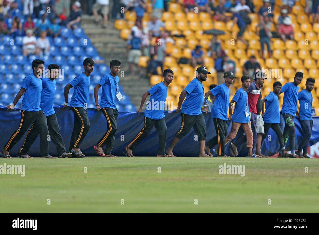 Pallekele international cricket stadium hi-res stock photography and ...