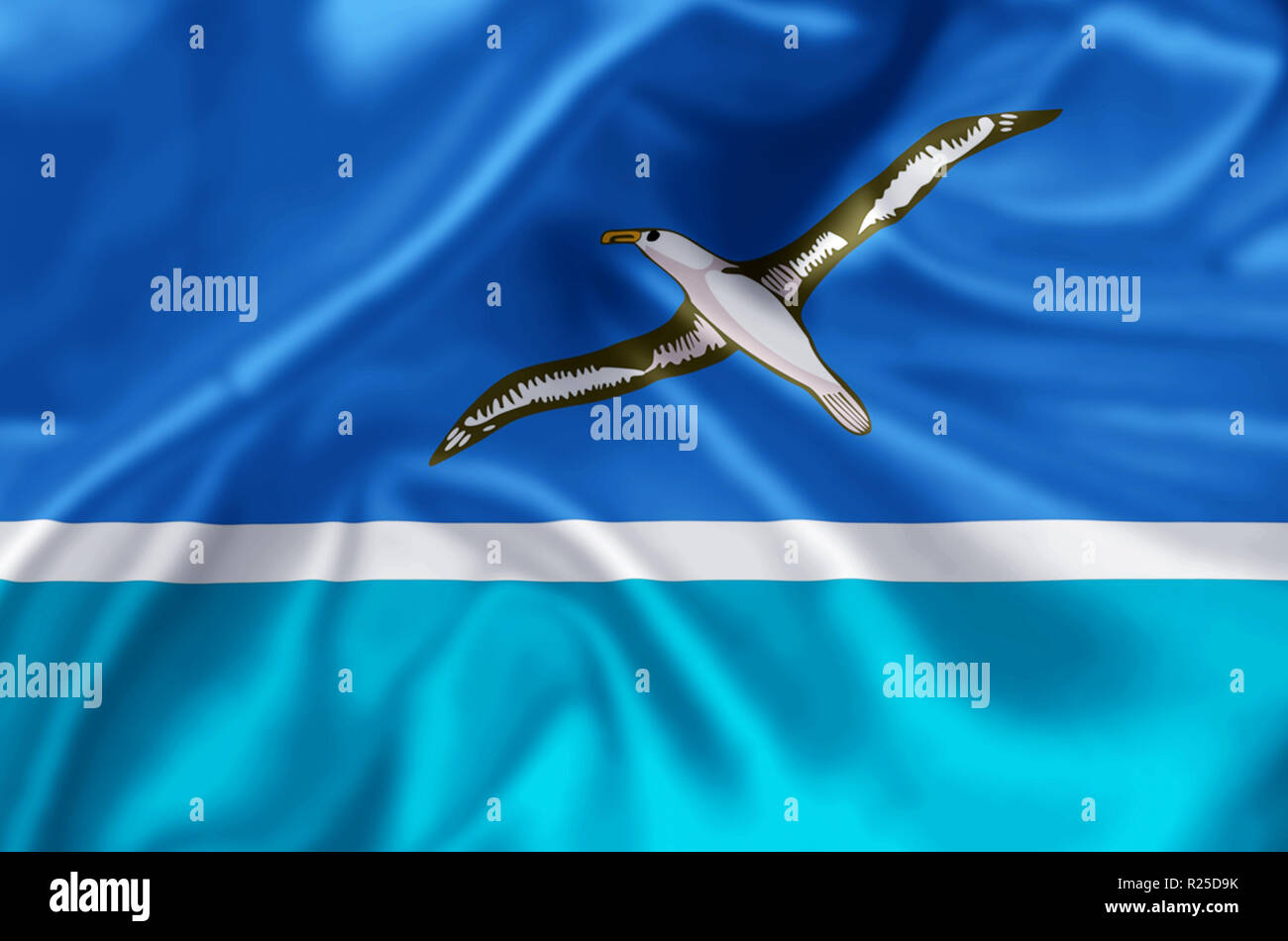 Midway Islands waving and closeup flag illustration. Perfect for ...