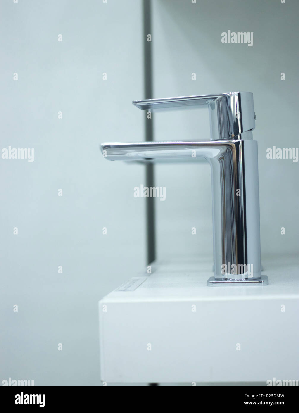Bathroom tap sink showroom display of new design option for home ...