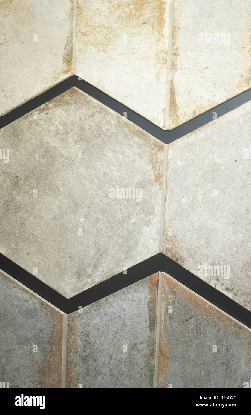 Kitchen bathroom tiles showroom display of new tiling option for floors ...