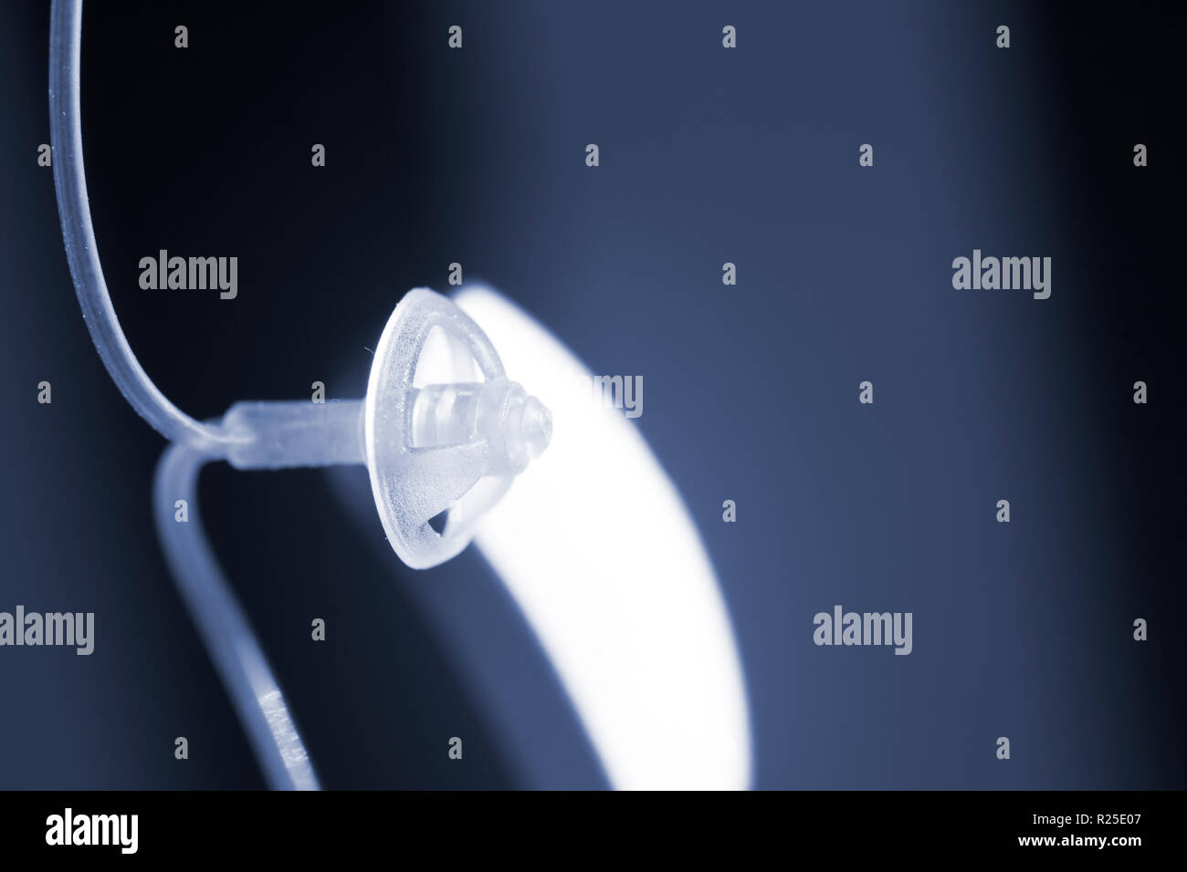 Audiophone modern high technology deafness equipment in the ear digital ...