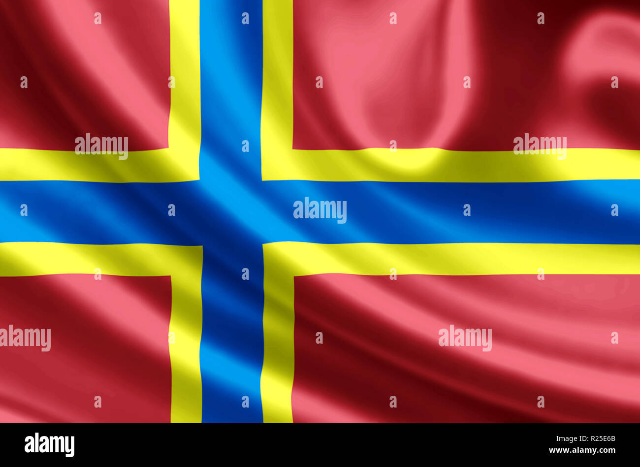 Orkney flag hi-res stock photography and images - Alamy