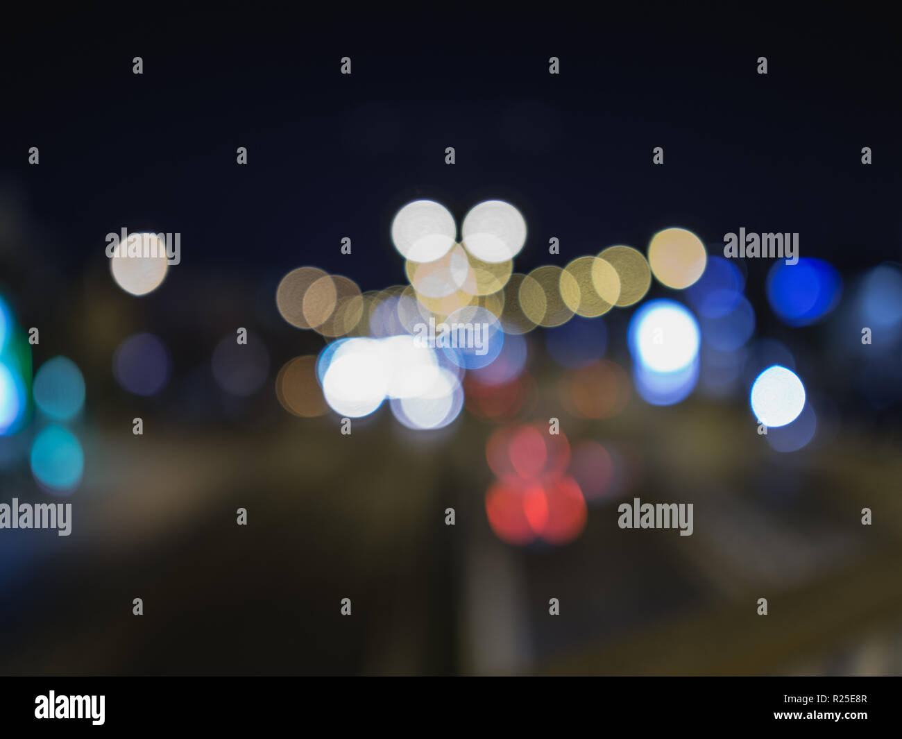 Bokeh from light night hi-res stock photography and images - Alamy