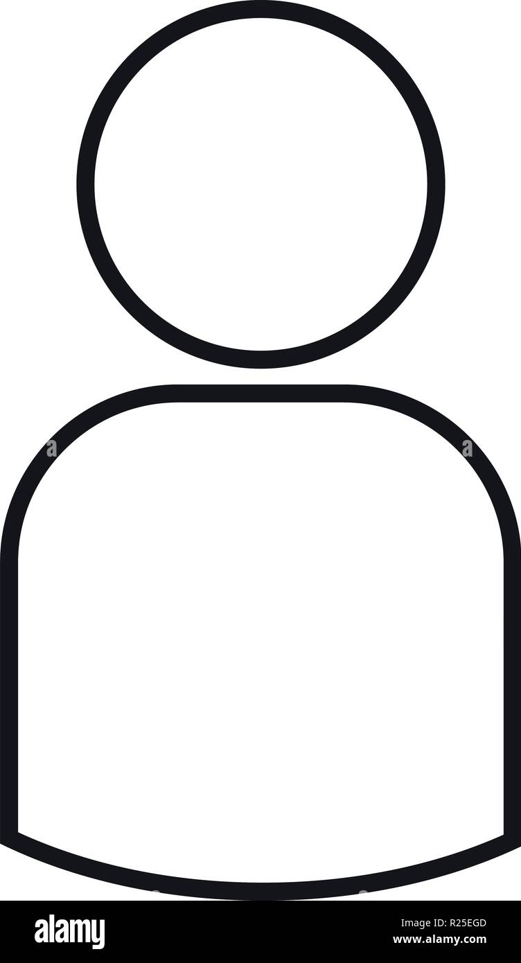 Blank People Outlines