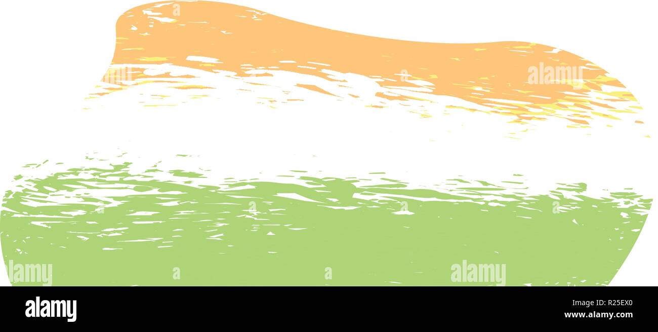 Hand drawn national flag of india hi-res stock photography and images ...