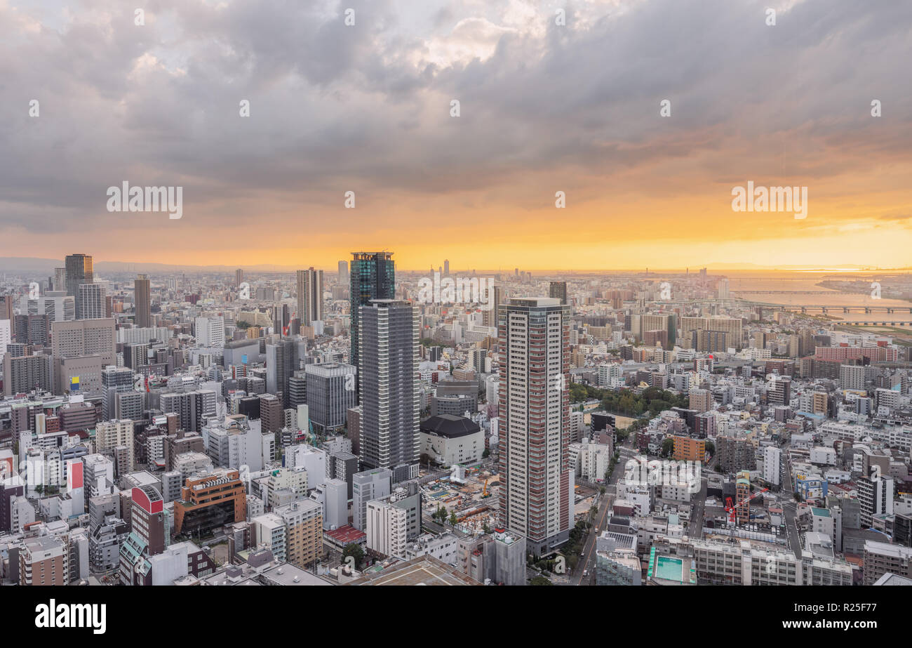 Skyline of osaka hi-res stock photography and images - Alamy