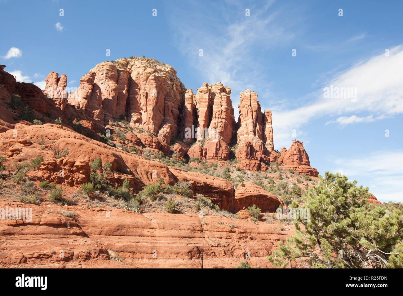 chicken point along the little horse trail in sedona arizona Stock ...