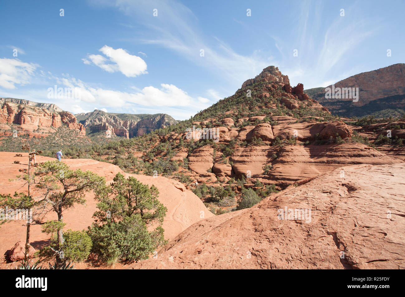 view from chicken point in sedona arizona Stock Photo - Alamy