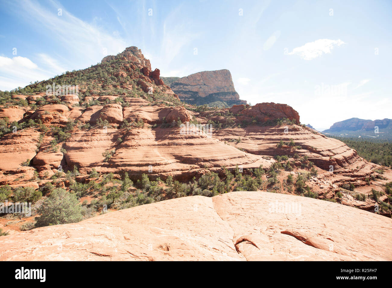 view from chicken point in sedona arizona Stock Photo - Alamy
