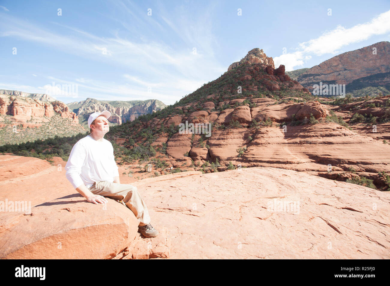 view from chicken point in sedona arizona Stock Photo - Alamy