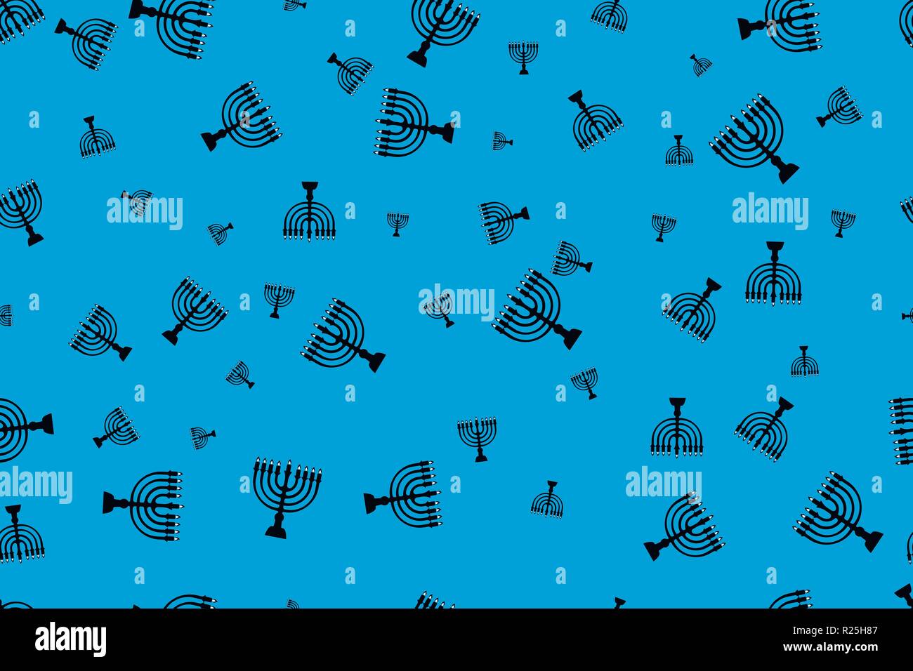 Holiday menorah Stock Vector Images - Alamy