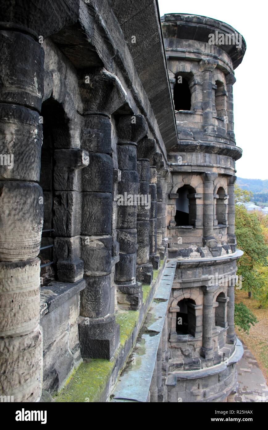 Porta nigra black gate hi-res stock photography and images - Alamy