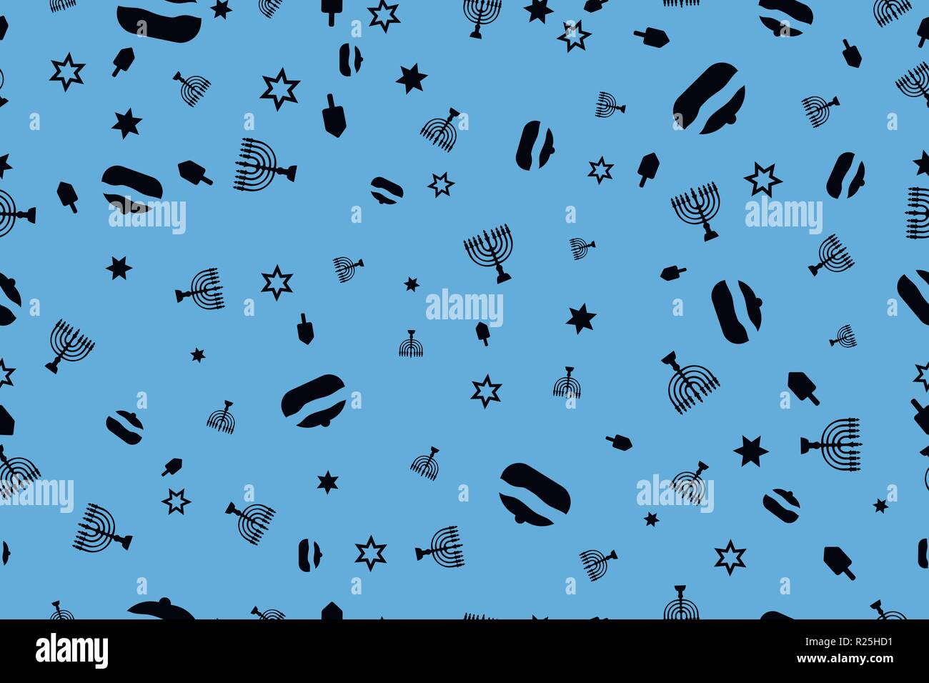 Flat seamless border christmas hi-res stock photography and images - Alamy