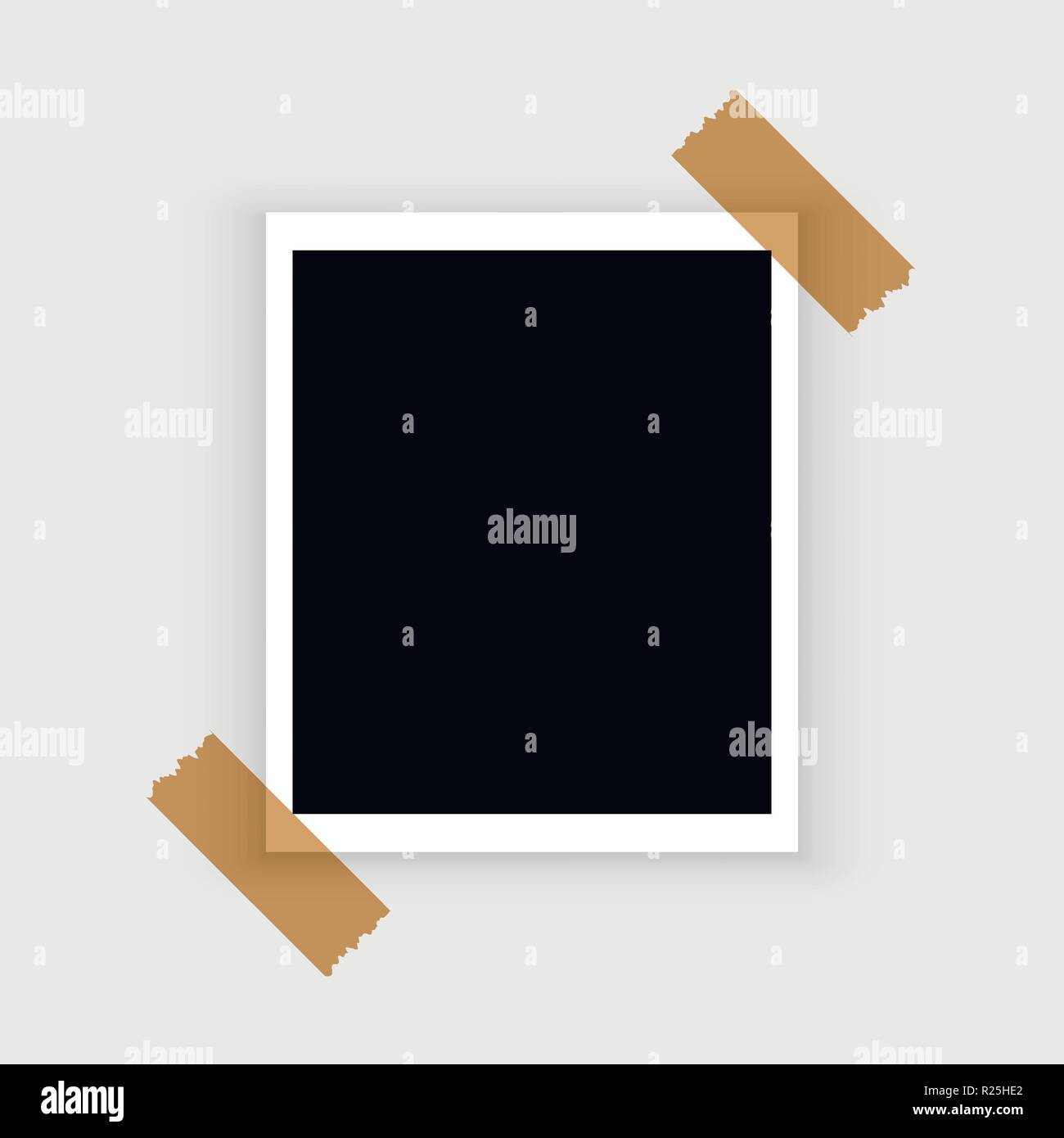 blank retro polaroid photo frame over white Stock Vector Image & Art ... blank retro polaroid photo frame over white Stock Vector Image & Art ...