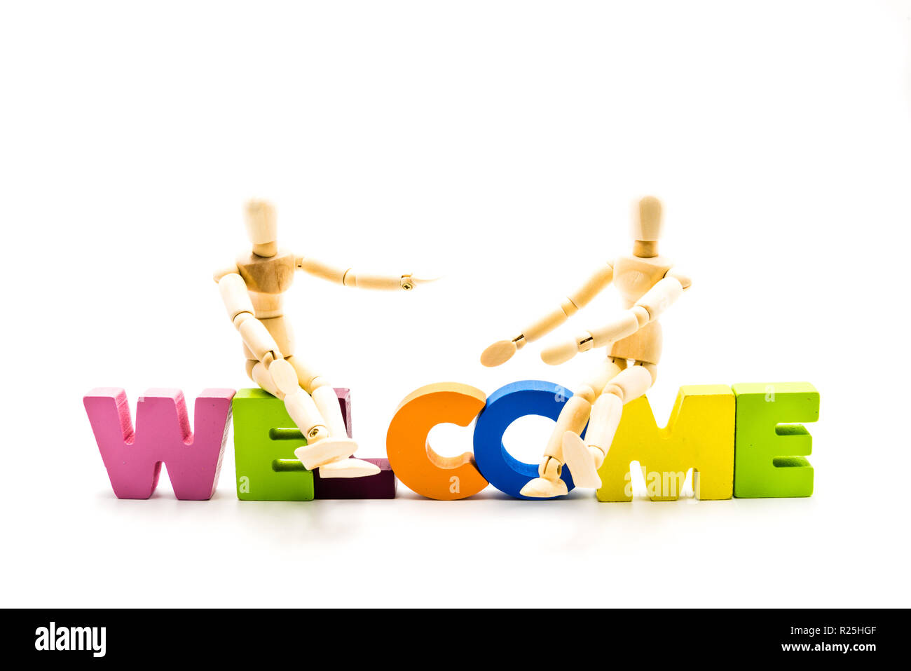Welcome Posture High Resolution Stock Photography and Images - Alamy