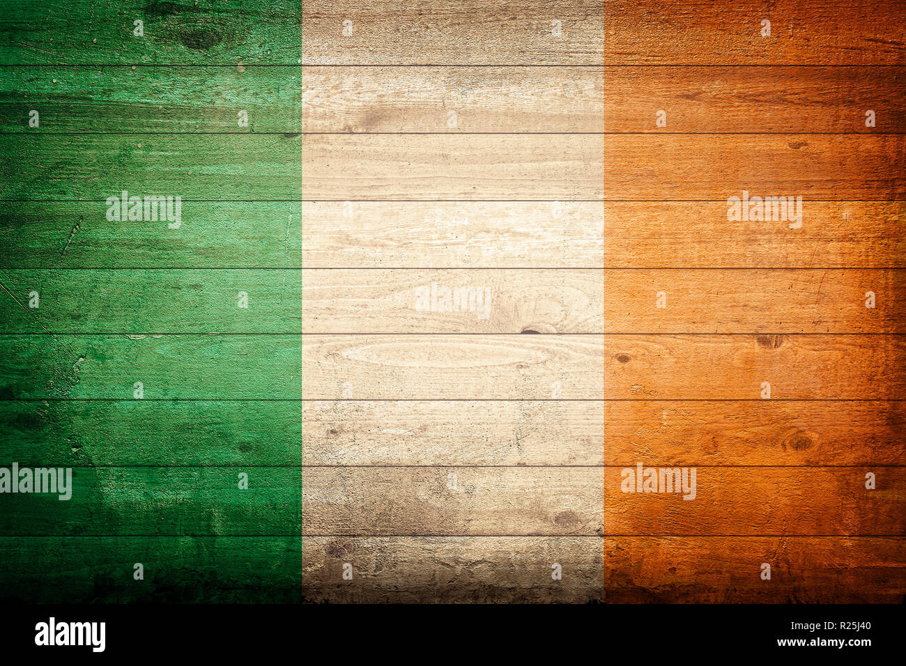 Ireland national flag Stock Photo - Alamy