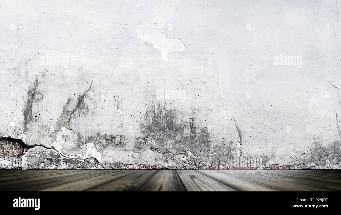 Interior old wall. 3d rendering Stock Photo - Alamy