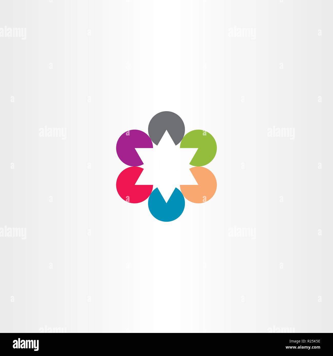 abstract business star logo icon design Stock Vector Image & Art - Alamy