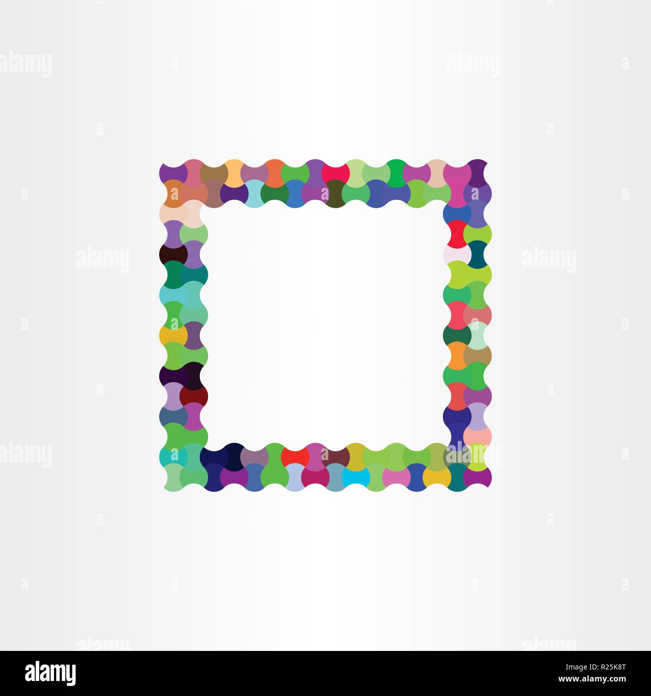 colorful frame vector design background Stock Vector Image & Art - Alamy