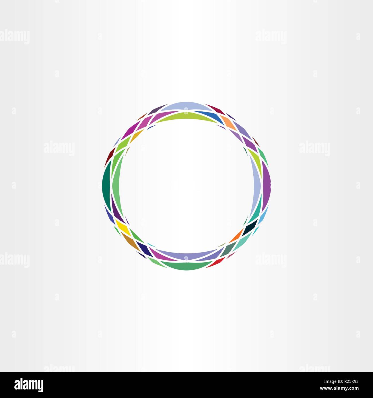 Abstract circle logo hi-res stock photography and images - Alamy