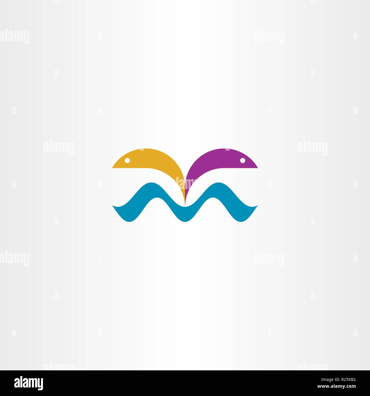 fish jump from water vector Stock Vector Image & Art - Alamy