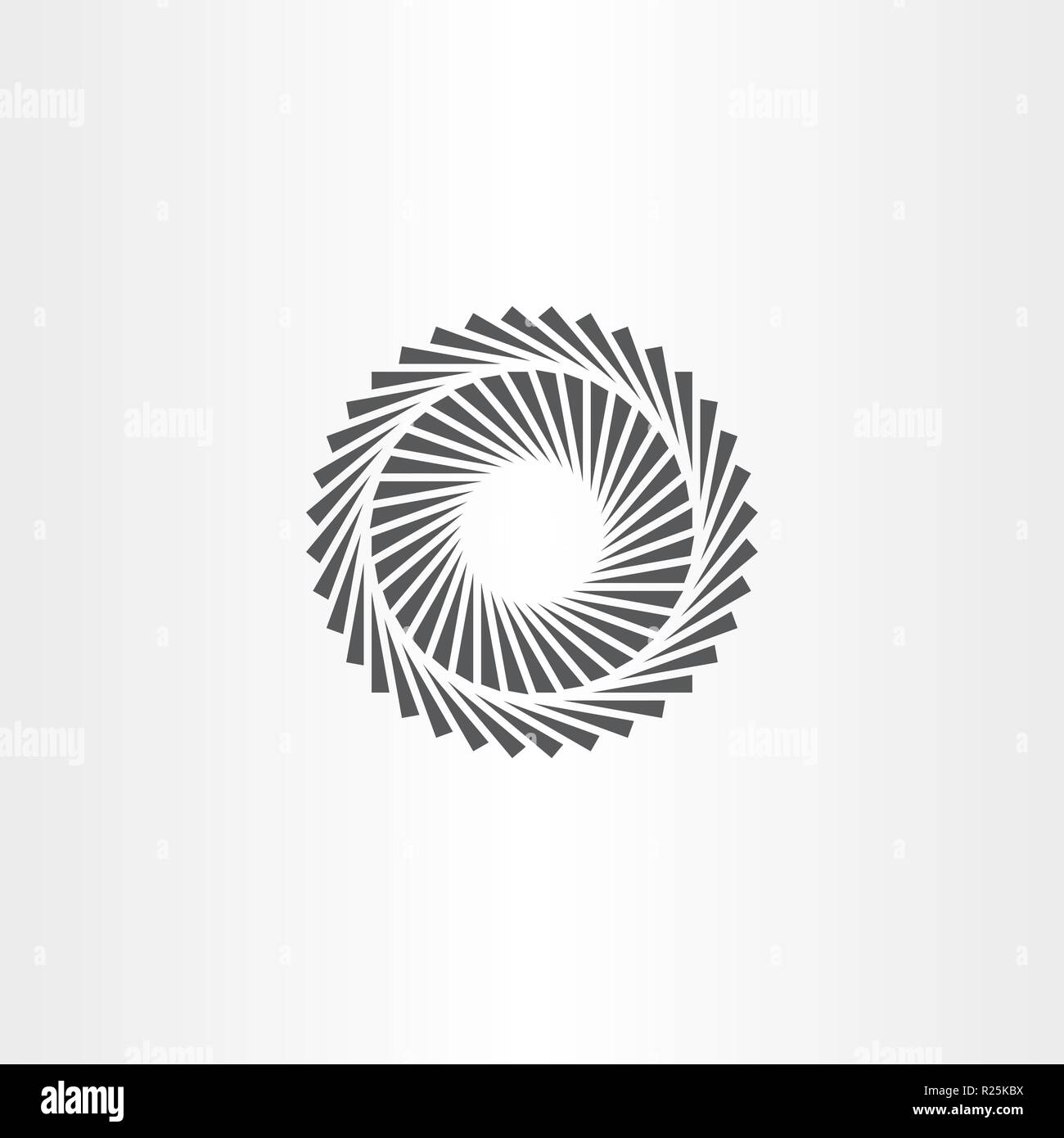 geometric optic illusion vector icon Stock Vector Image & Art - Alamy